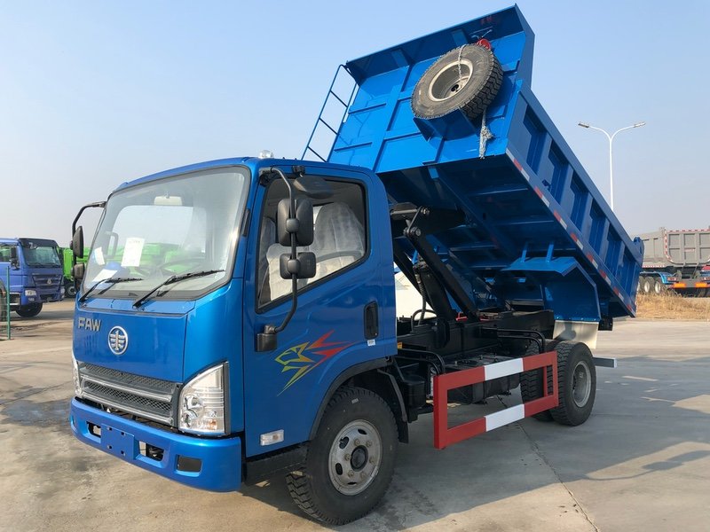 FAW TIGER V Light dump tipper truck